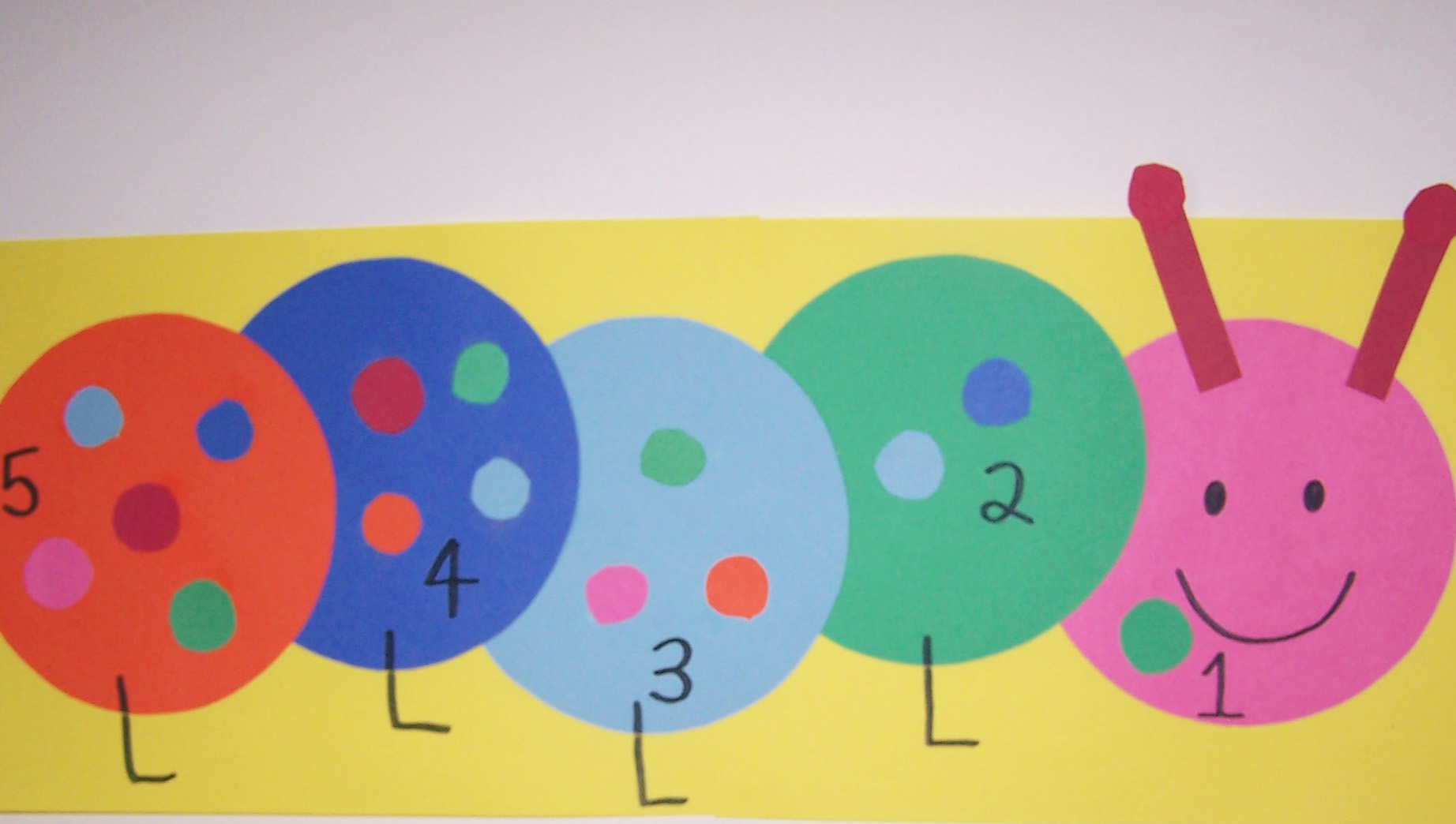 counting caterpillar – Childminding Best Practice